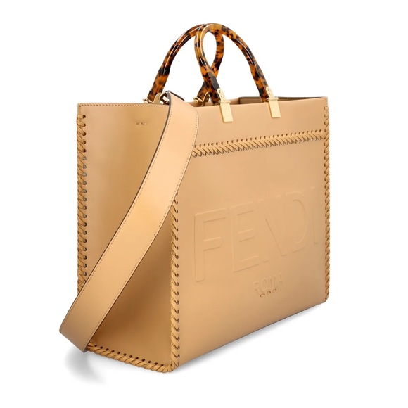 Fendi | Bags | New Fendi Sunshine Medium Leather Bag Wstitching | Poshmark